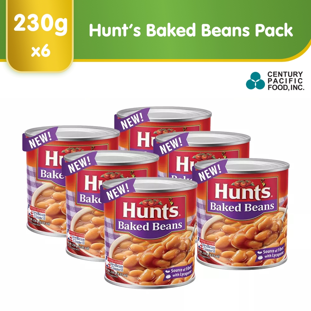 Hunt's Baked Beans 230g (Canned) Pack of 6 | Lazada PH