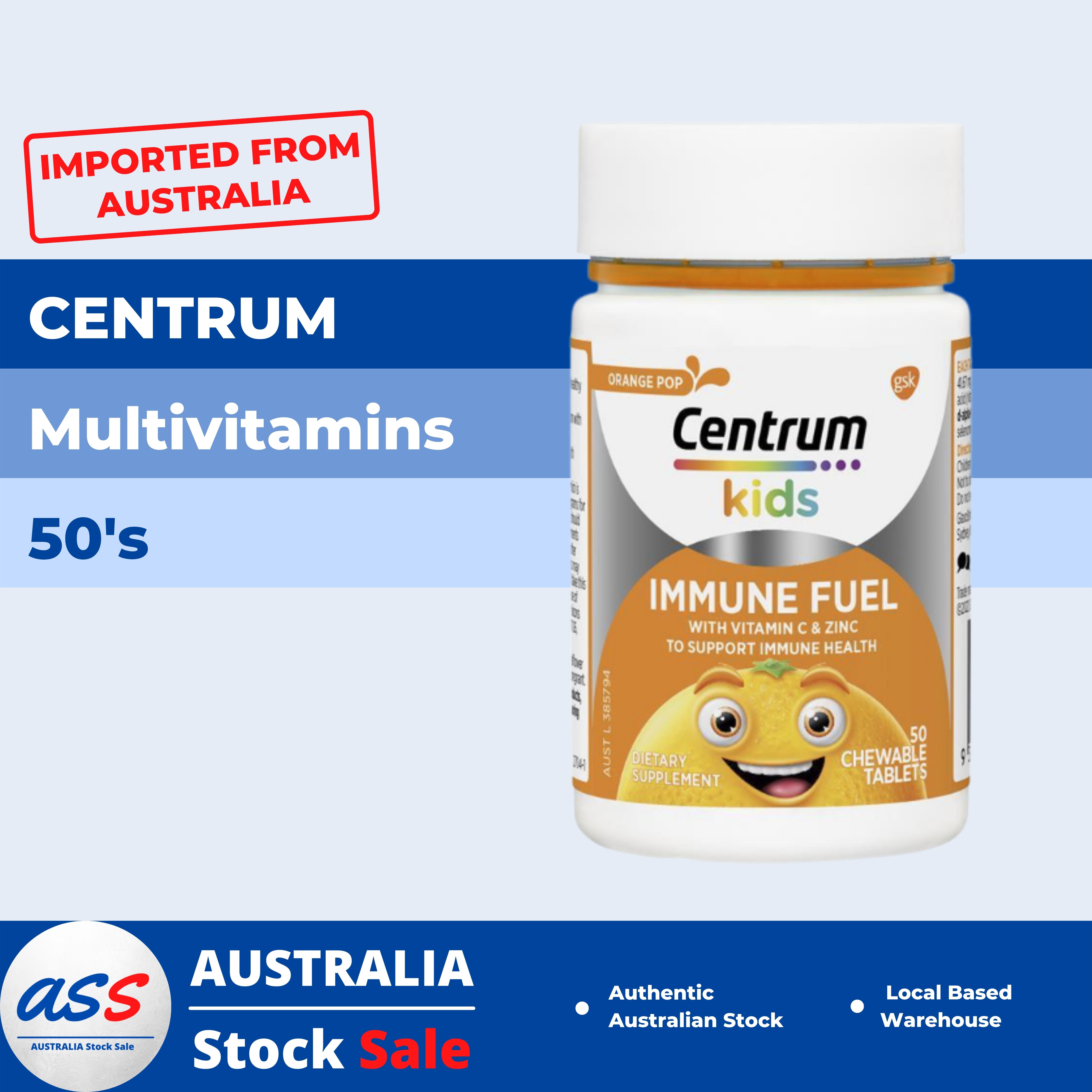 Centrum Kids Immune Fuel, 50 Tablets | Lazada PH