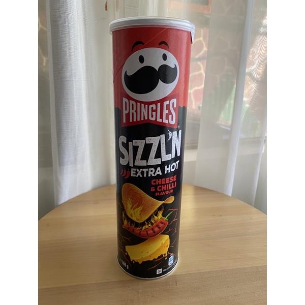 qobmu Pringles Sizzlin Spicy BBQ Sizzl’n Cheese Chilli Kickin Sour ...