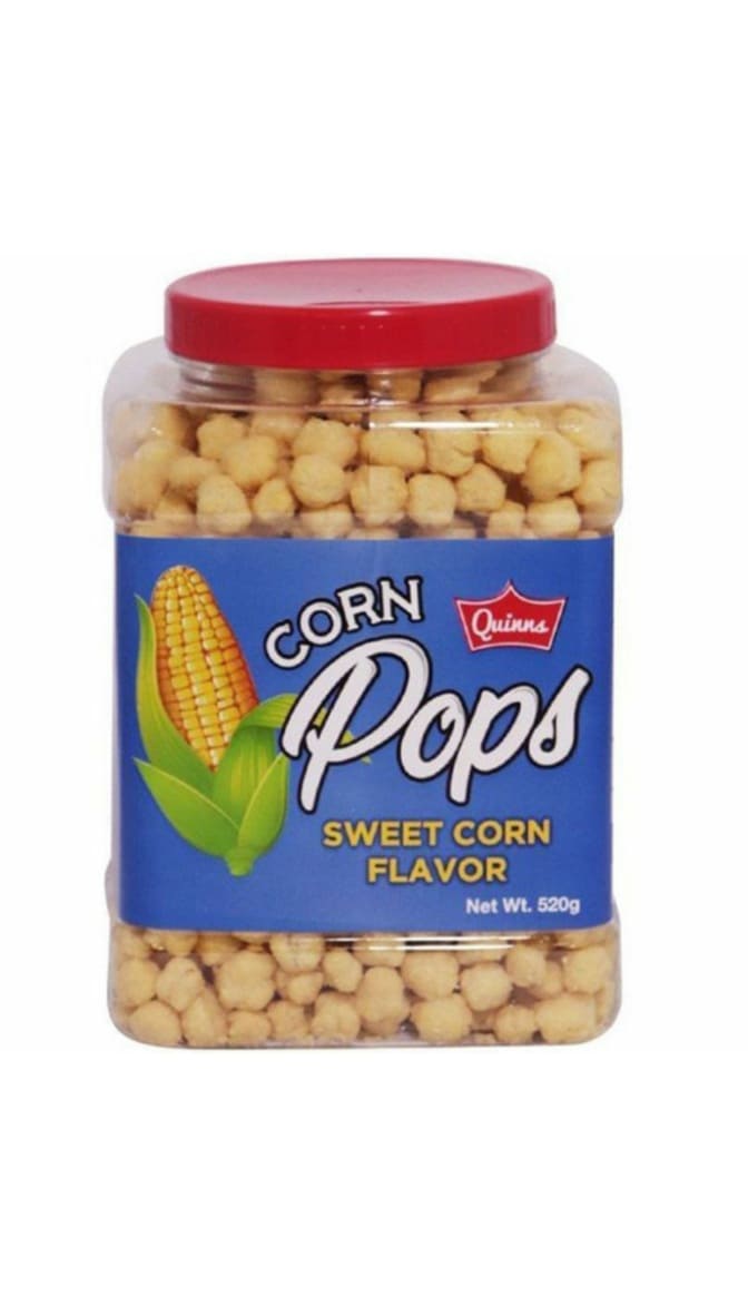 Quinns Corn Pops Sweet Corn Flavor 520g | Lazada PH