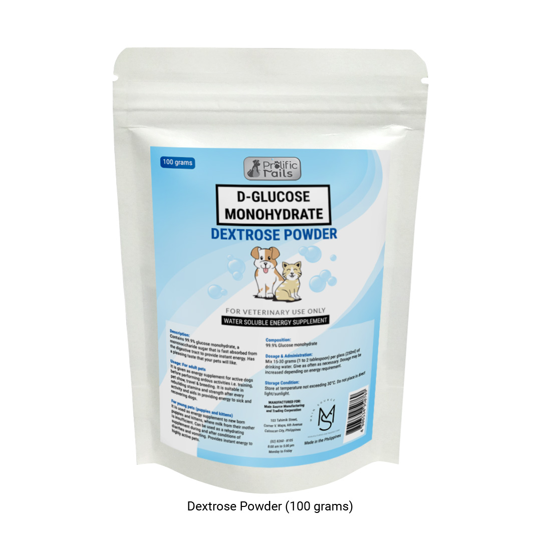 Prolific Tails D-Glucose Monohydrate Dextrose Powder Water Soluble ...