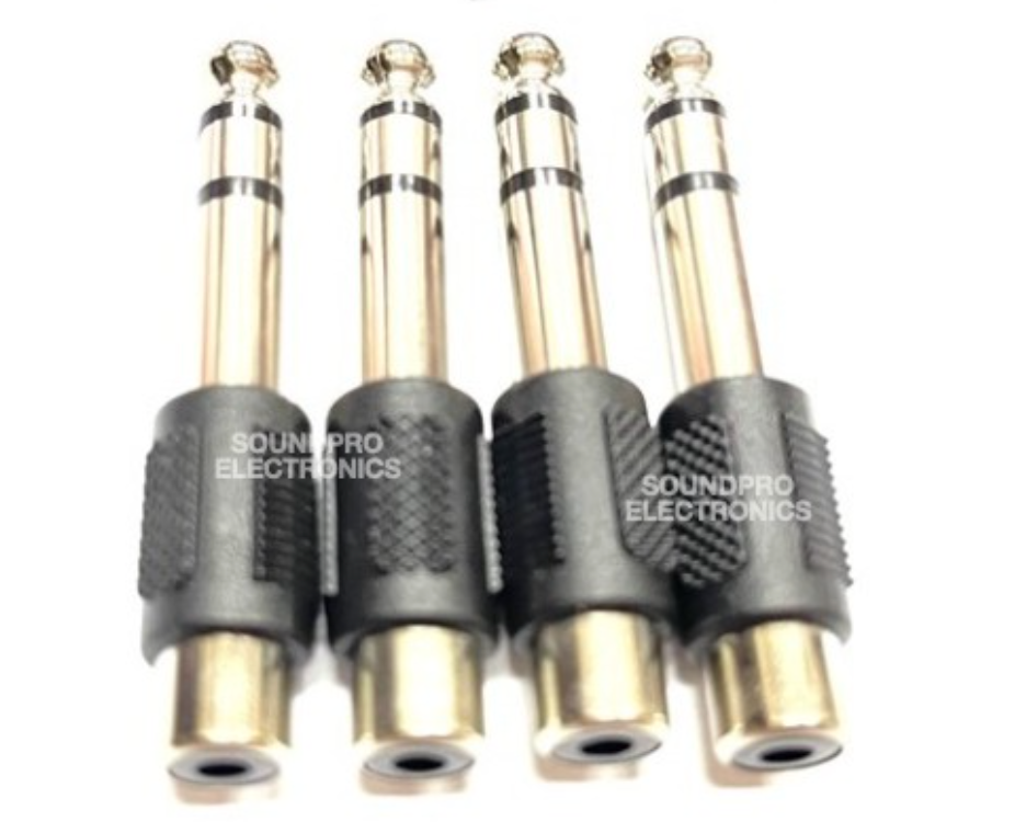 RCA Female Jack to PL55 Mono/Stereo Male plug Connector | Lazada PH