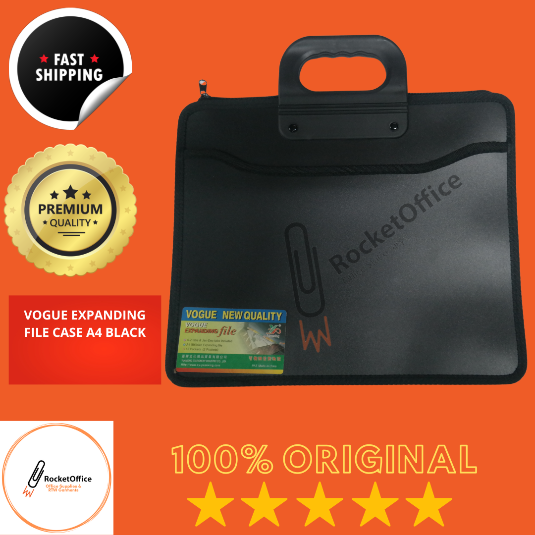 Expandable File Case A4 Size Business Document Case | Lazada PH