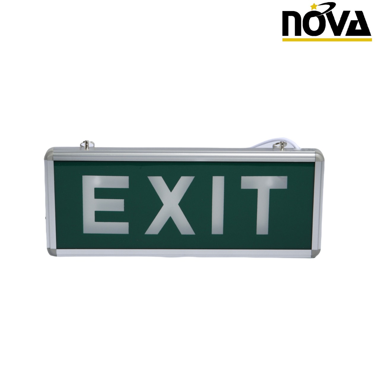 Nova LED Exit Sign Green- Double Face | Lazada PH