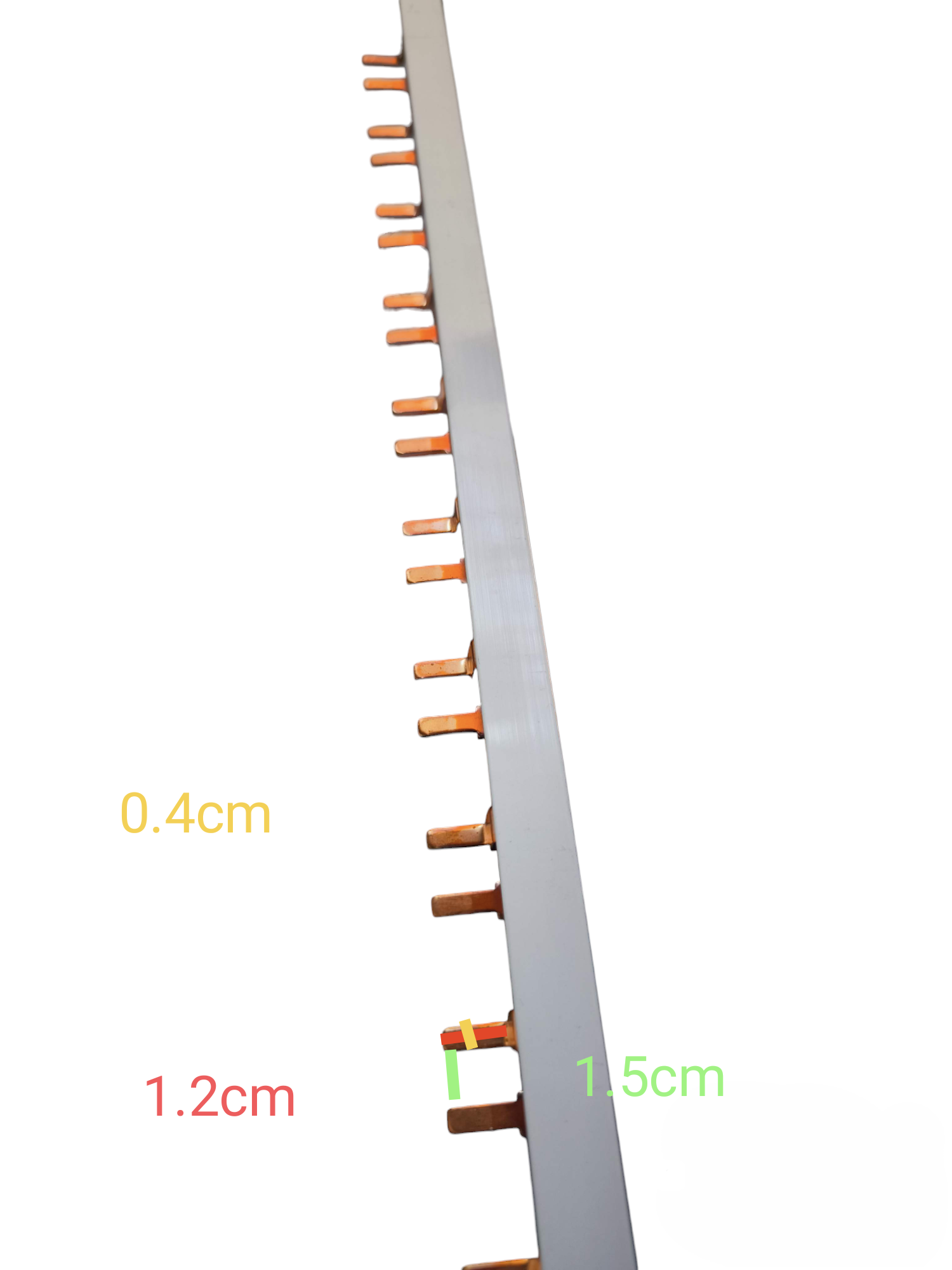 Bus Bar 2 Pole 63A for 2 Pole Miniature Circuit Breaker ( Himel ...