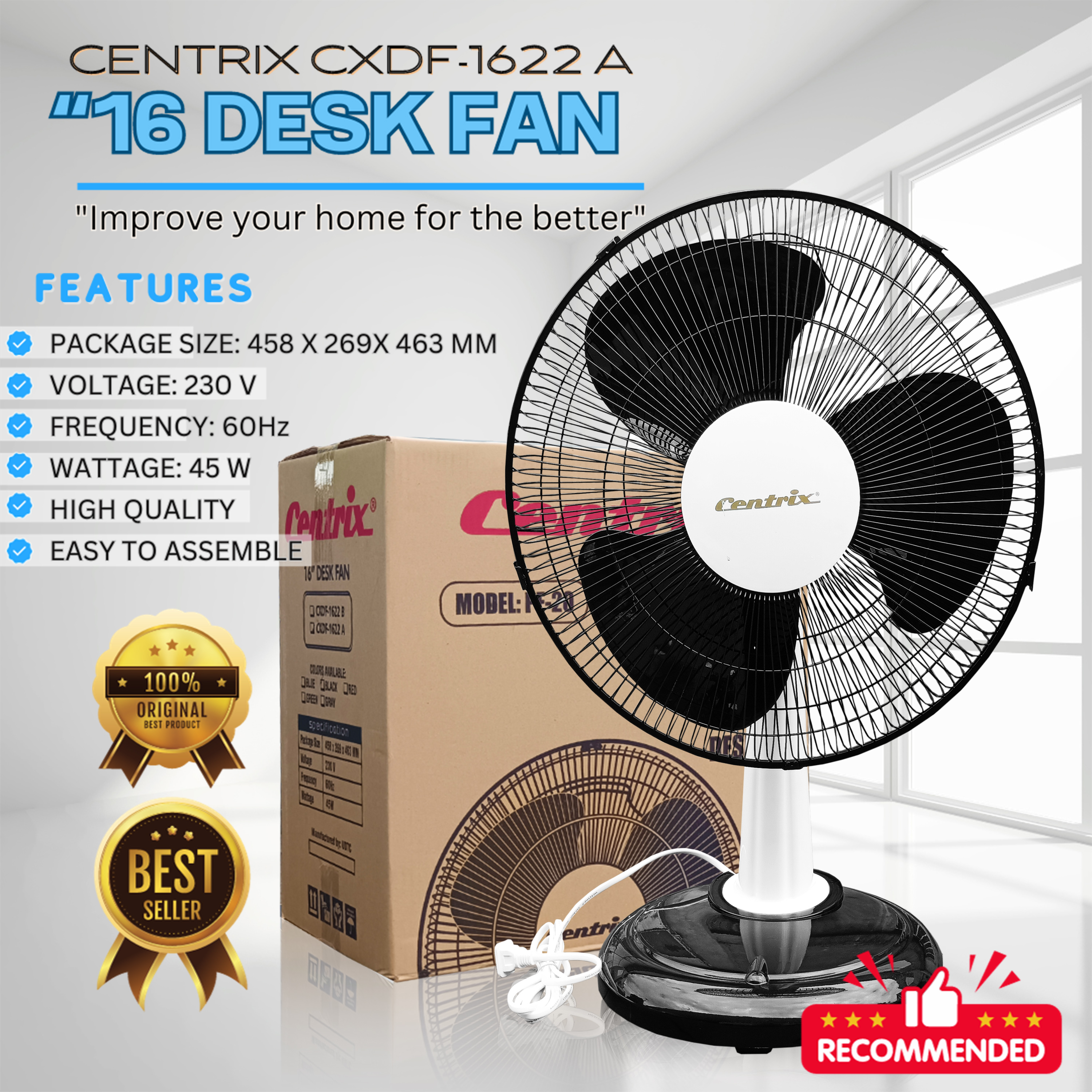 BUY 1 TAKE 1 & Pc Industrial Desk Fan, Stand Fan, Wall Fan, Clif Fan ...