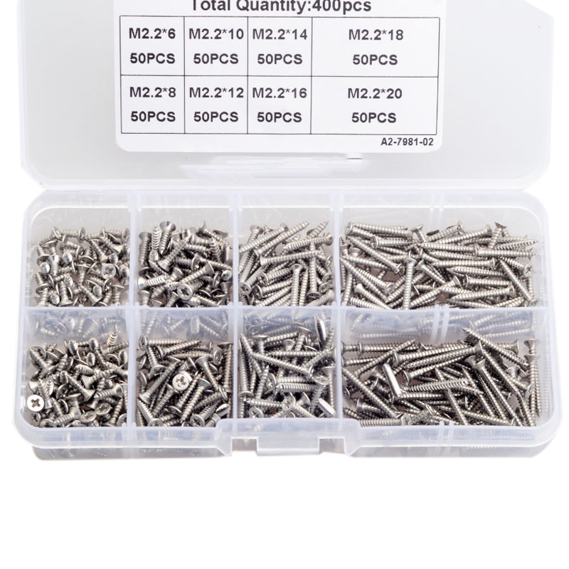 400Pcs Self Tapping Screw 304 Stainless Steel - FII MALL - ThaiPick