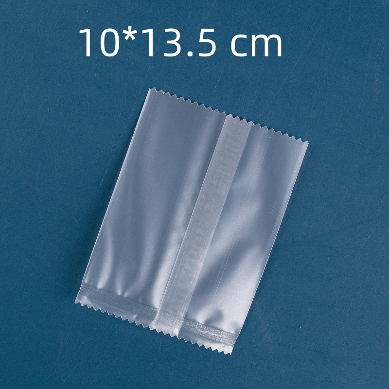 100pcs Sealing Bag Food Grade Transparent Biscuits Packaging Biscuit ...