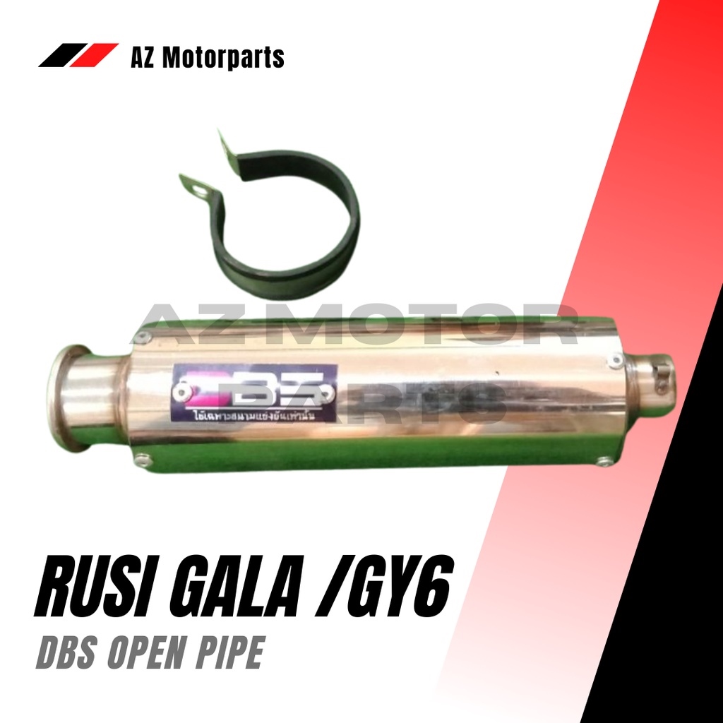 open pipe for rusi gala /GY6 | Lazada PH