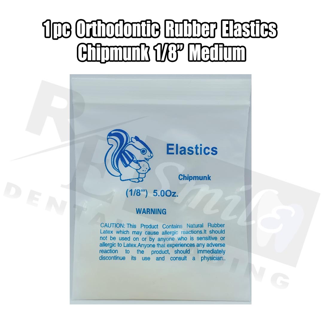 Resmile Elastics Chipmunk 1/8 SOFT, MEDUIM & HEAVY (1 pack) | Lazada PH