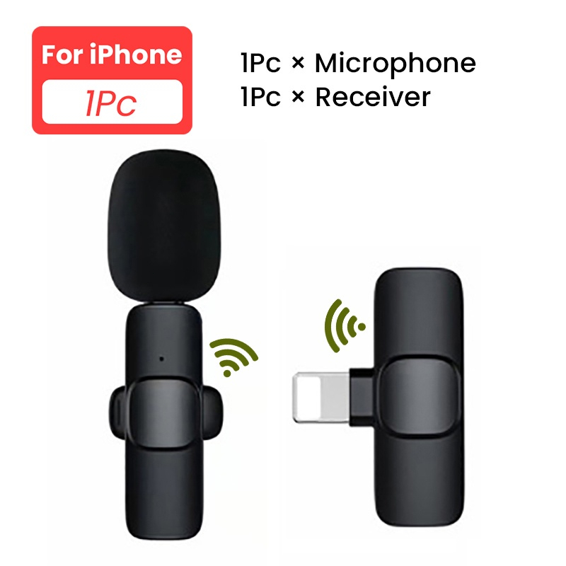 KIMP Wireless microphone Collar Microphone Lapel Lavalier ...