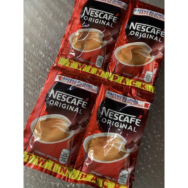 NESCAFE ORIGINAL TWIN PACK 5 pieces per order | Lazada PH
