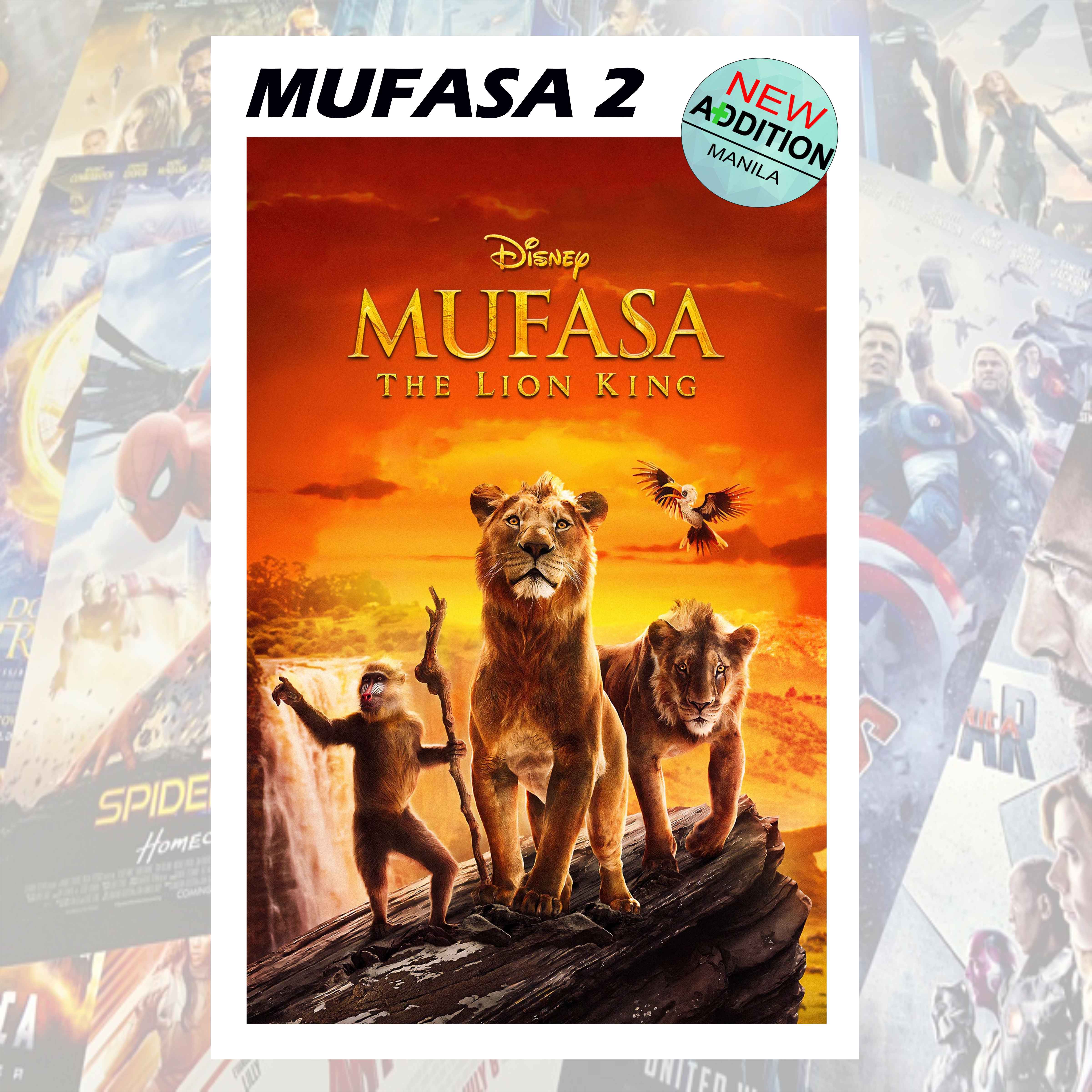 MUFASA The Lion King Large Glossy Poster | Lazada PH