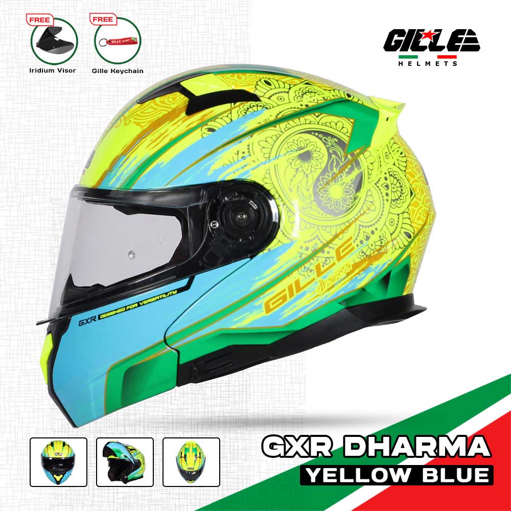 Gille Helmet SH-526 SP-GXR Modular Motorcycle Helmets Open Face Dual ...