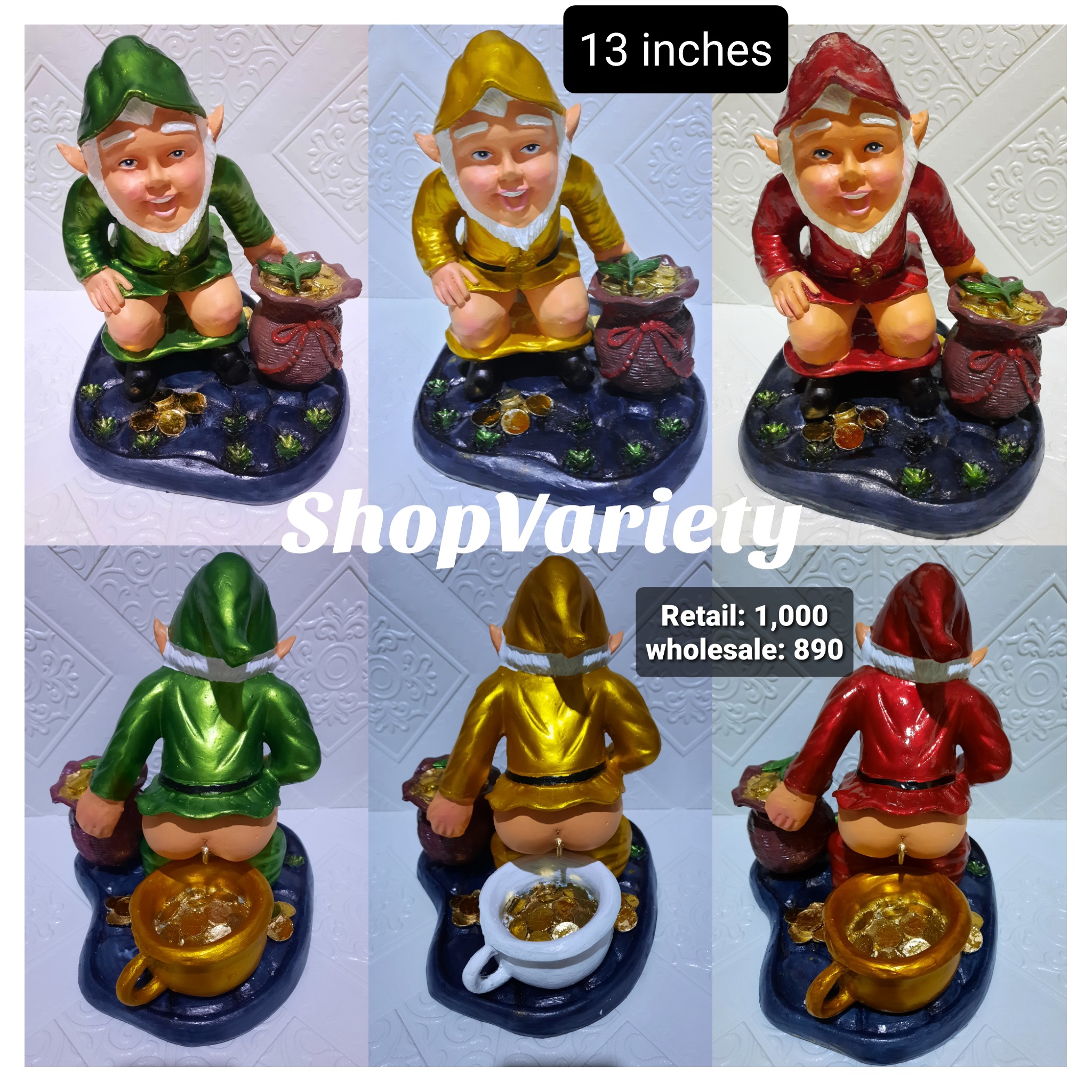Lucky Dwarf Figurines | Lazada PH