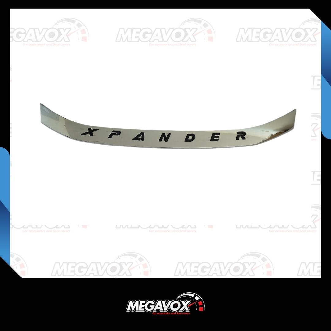 Mitsubishi Xpander 2017-2022 Hood Lid Cover Chrome with Black Logo ...