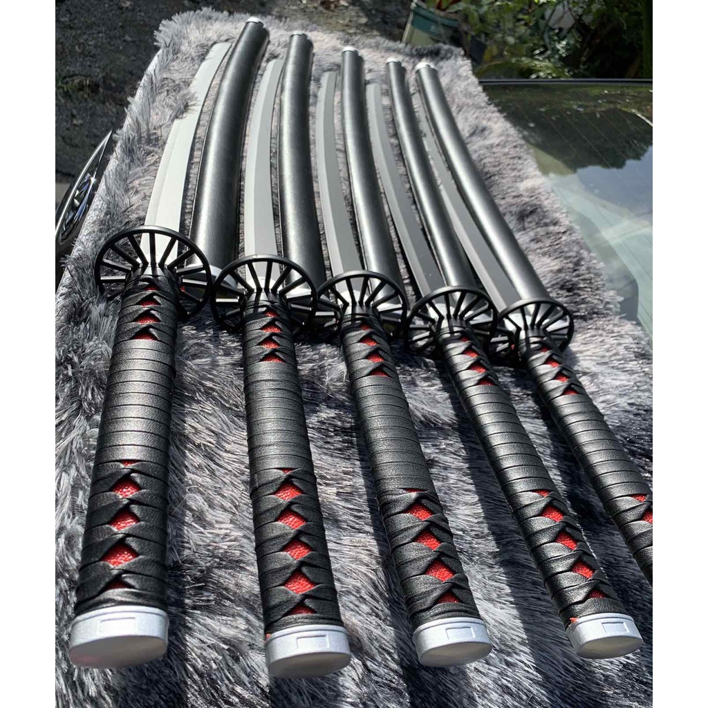 Anime Cosplay Tanjiro Nichirin Katana Life Size Scale Steel Material 1 ...