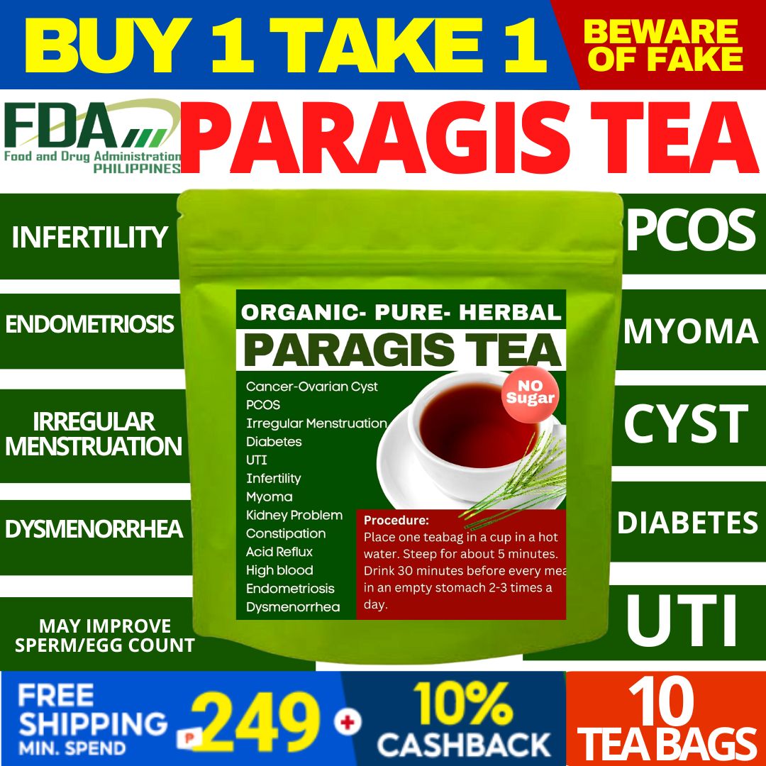 ORIGINAL PARAGIS TEA FDA APPROVED PURE ORGANIC PARAGIS CAPSULE FOR PCOS ...