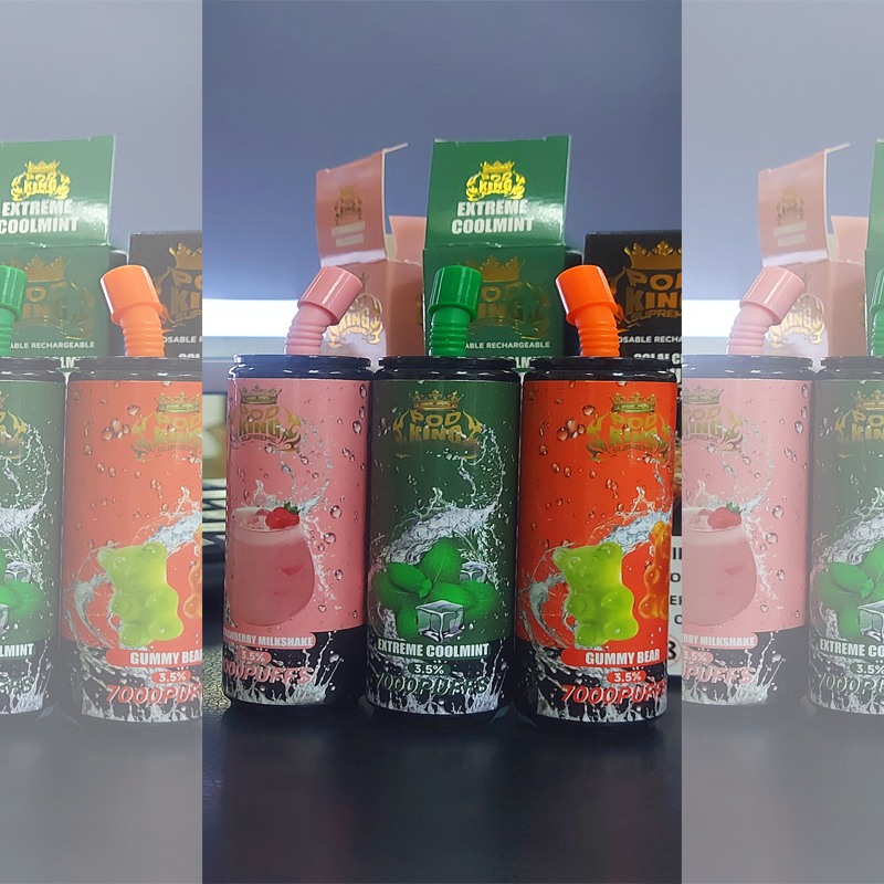 P.O.D KING SUPREME 7000 P.UFFS LEGIT 100% Disposable/Rechargeable ...