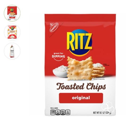 Nabisco Ritz Original Toasted Chips 229g | Lazada PH