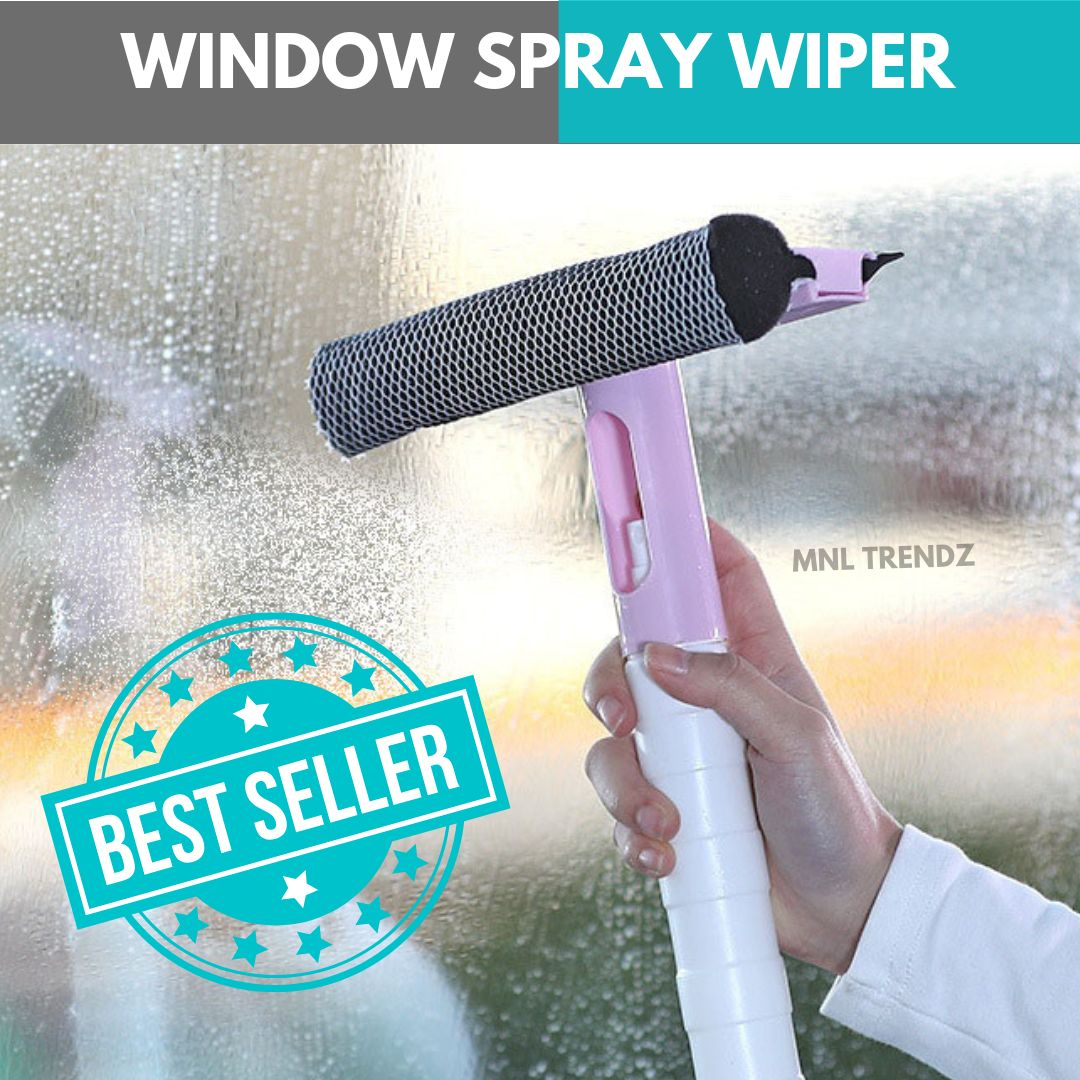 MNL Trendz - 3 in 1 Glass Cleaner for Window with Spray | Panlinis ng ...