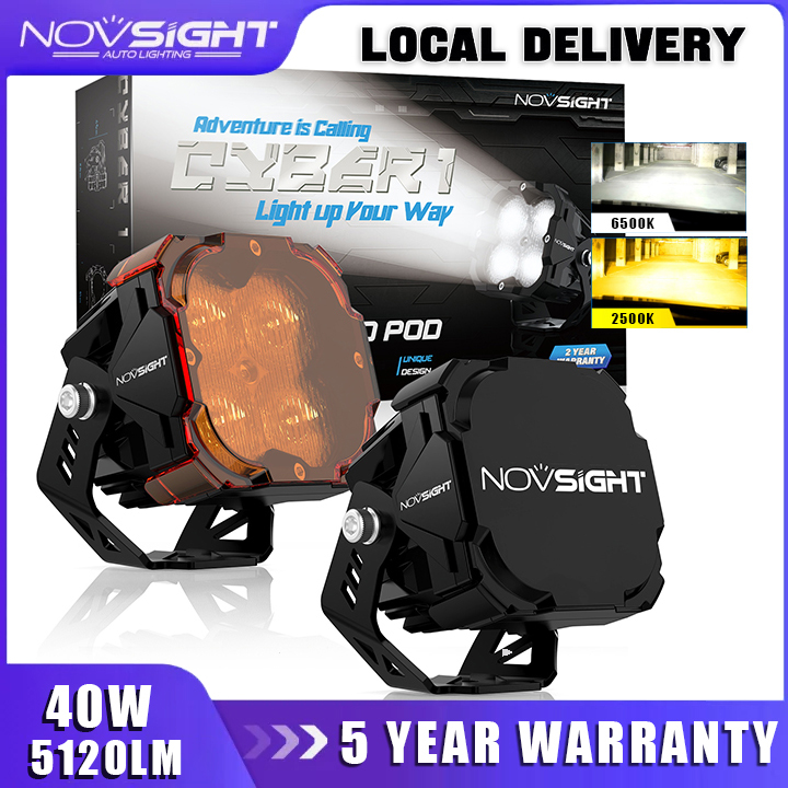 Novsight WL1 Laser Gun 40W / 80W 5120LM White & Yellow 2-in-1 For ...