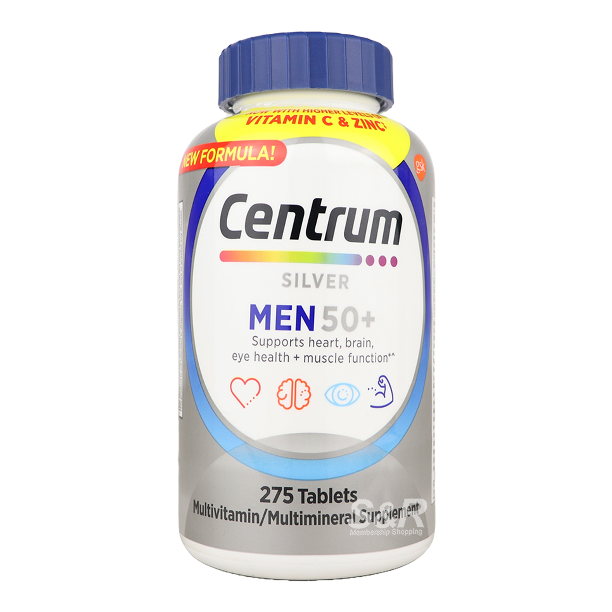 Centrum Silver Men 50+ 275pcs Exp: Jan 1, 2025 | Lazada PH