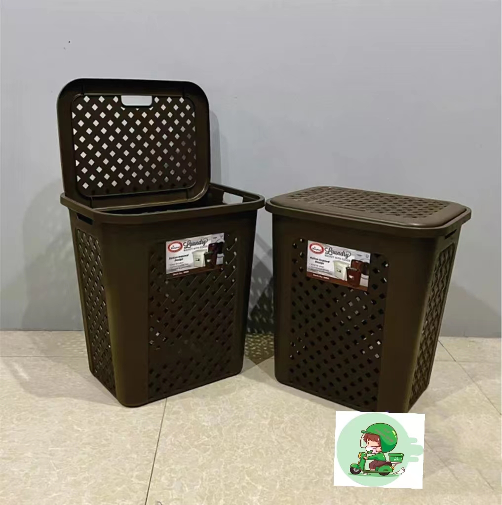 UNIPLUS RATTAN LAUNDRY BASKET MULTI PURPOSE LAUNDRY BASKET WITH COVER | Lazada PH