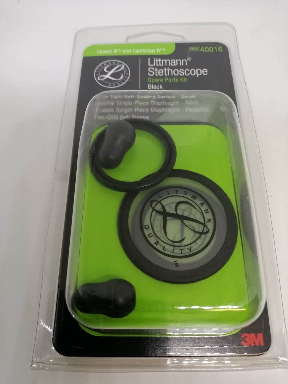3m Littmann Stethoscope Spare Parts Kit Classic Iii Black 40016 | Reviewmotors.co