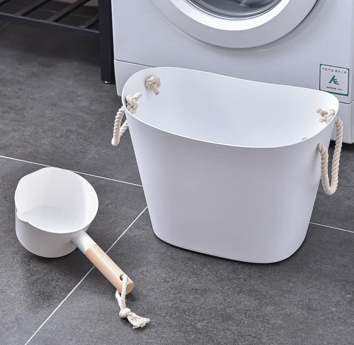 Multi-purpose Bucket Laundry Basket | Plastic Laundry Basket | Flexible ...