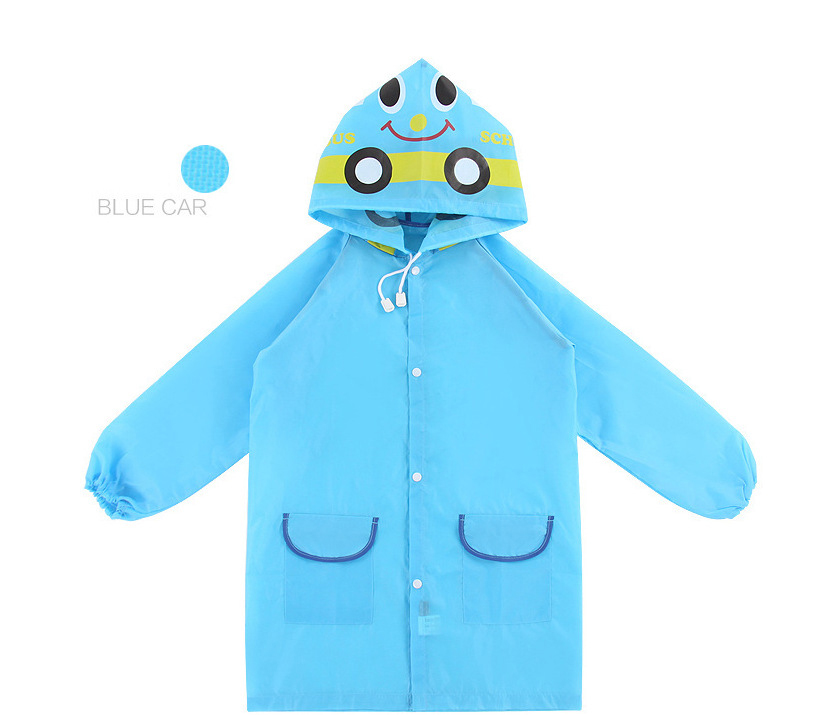 Children Rain Coat，Raincoat Kids Cartoon Animal Style Student Poncho Kid Rain Coat Baby Cartoon ...