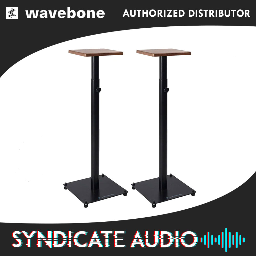 Wavebone Grand Gemini Floor-Standing Studio Monitor Stand (2pcs ...