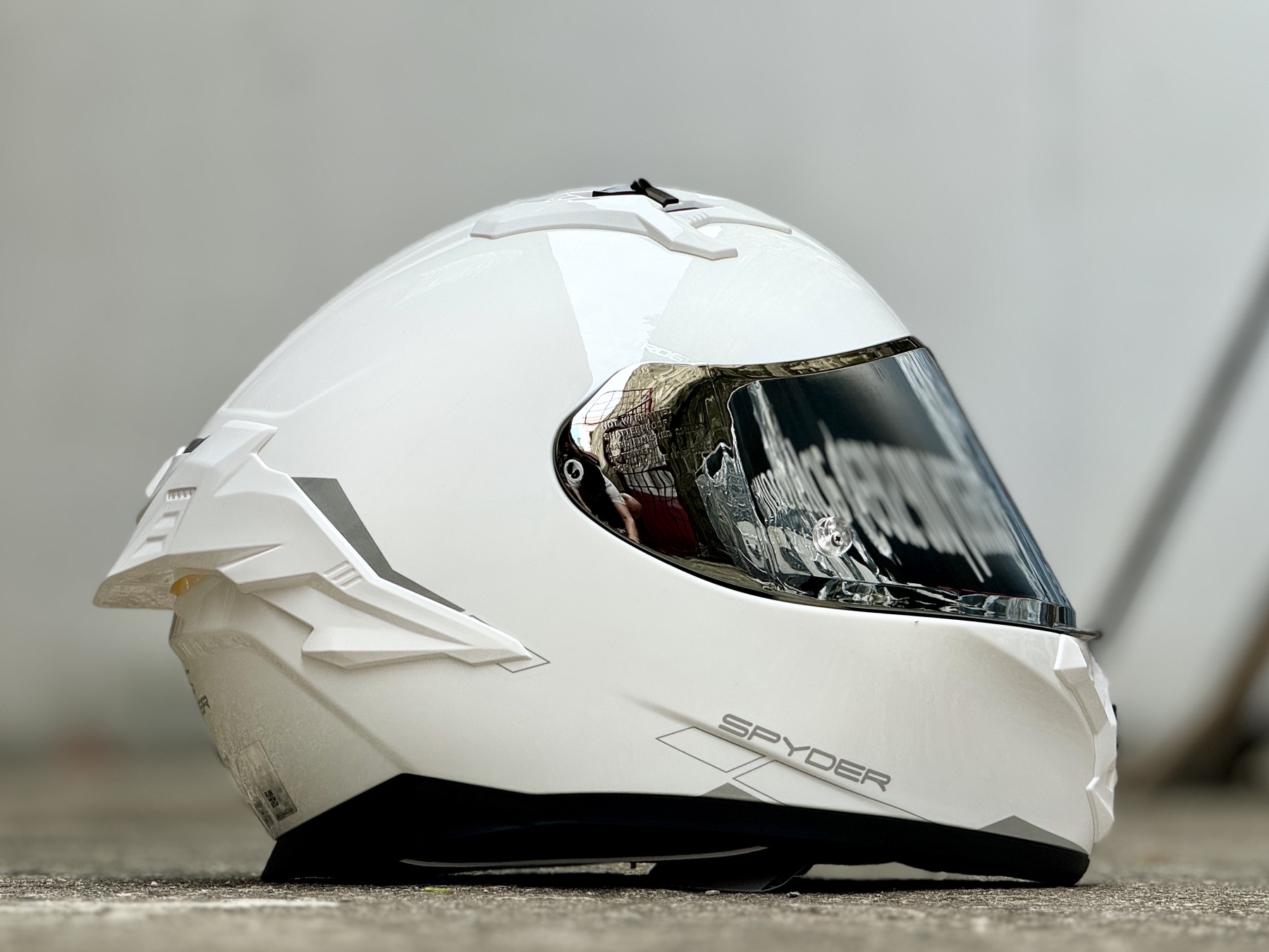 Spyder Rogue+ V2 Full Face Dual Visor Helmet with Free Extra Clear ...