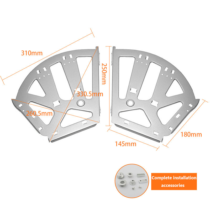 1 Pair Stainless Steel Shoe Rack Flip Hinges Pull Down Shoe Cabinet ...