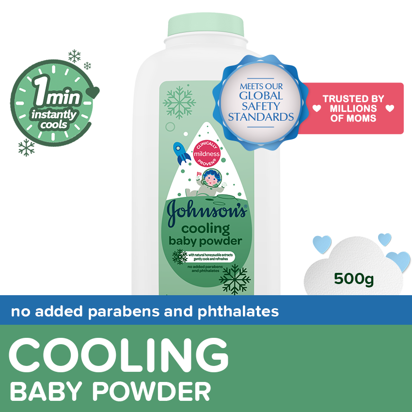 Johnson's Cooling Baby Powder 500g - Baby Essentials, Baby Care | Lazada PH