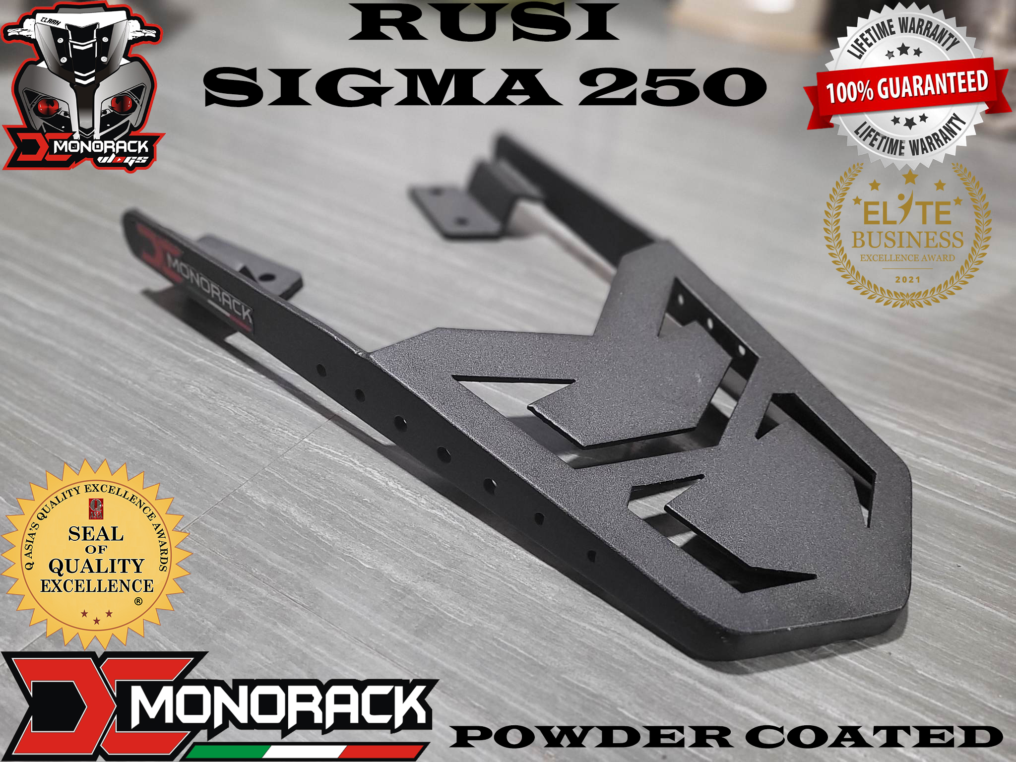 Rusi Sigma 250 / Topbox Bracket / DCmonorack | Lazada PH