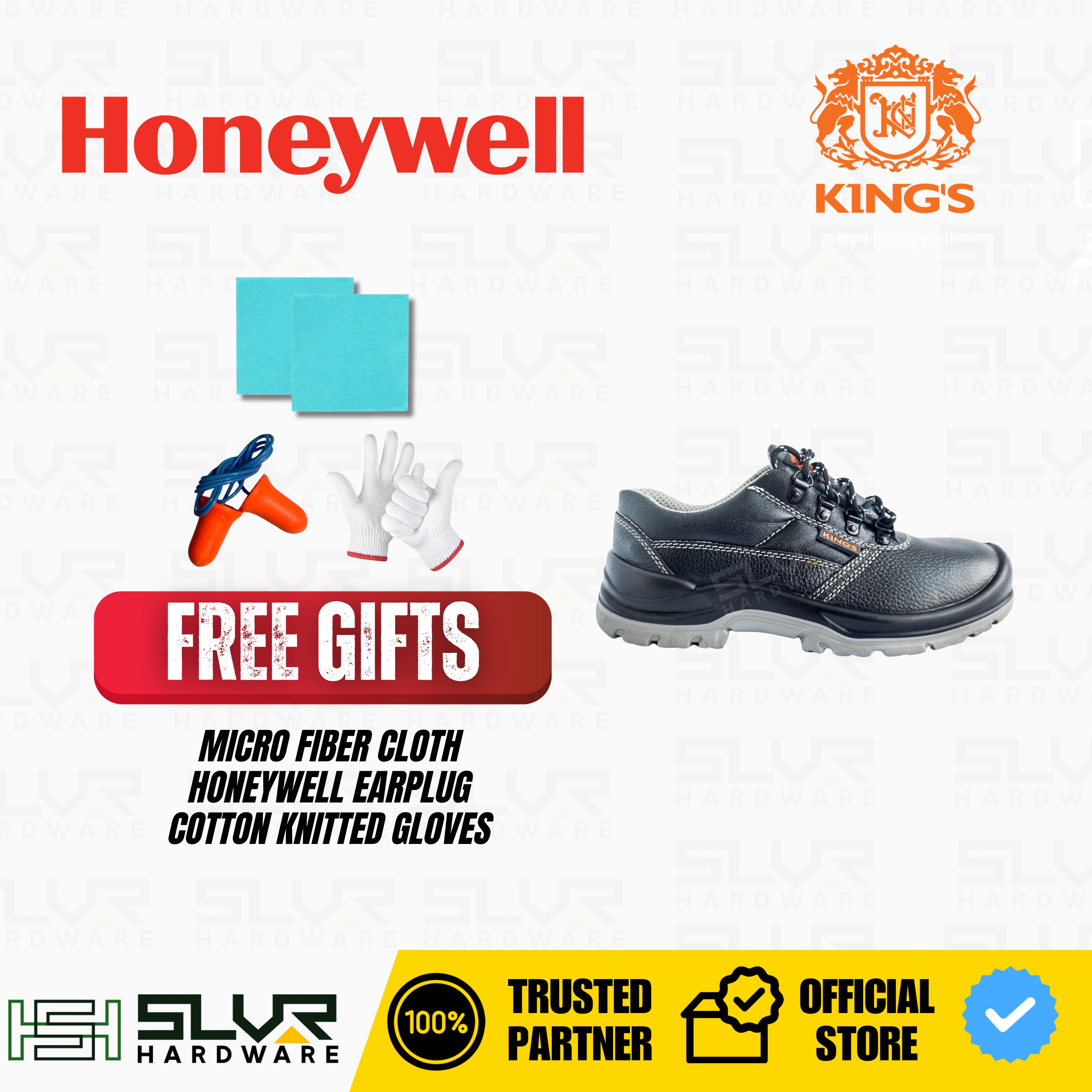 KINGS Safety Shoes Impact Series S3-9531 Safety Working Shoes Water ...