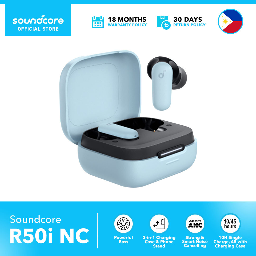 Soundcore R50i NC by Anker adaptive active noise cancellation (ANC ...