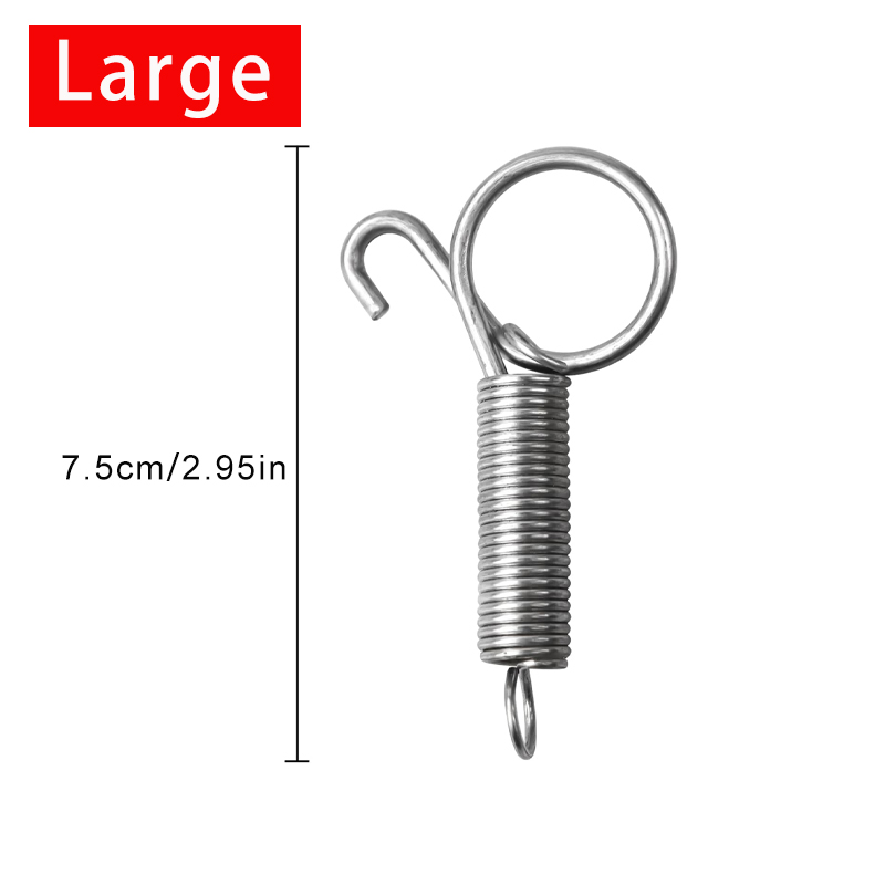10Pcs Spring Lock for Rabbit Cage Galvanized Bird Cage Lock Hook ...