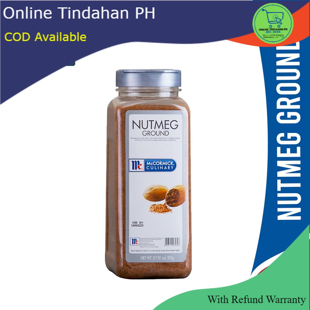 McCormick Nutmeg Ground 505g | Lazada PH