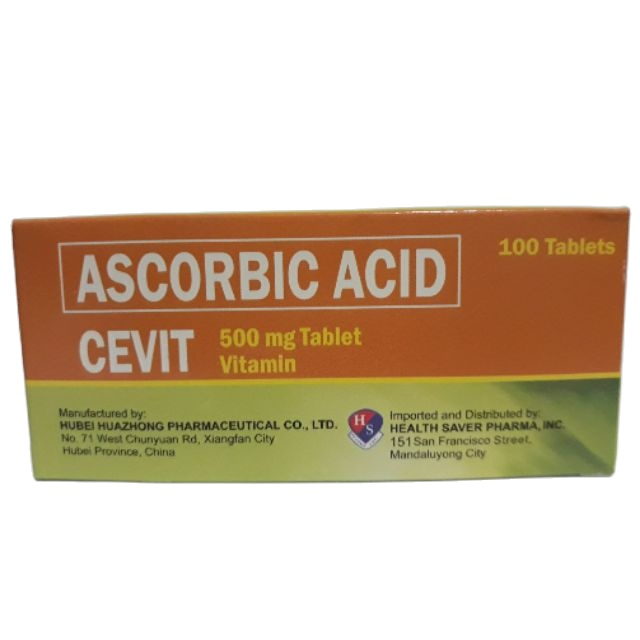 ASCORBIC ACID CEVIT 100TABLETS | Lazada PH