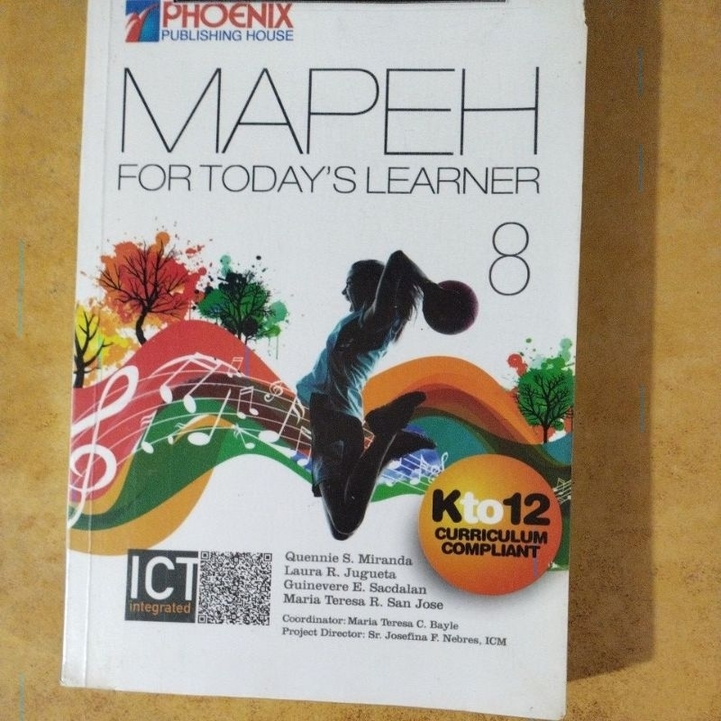 BOOKS MAPEH Book Grade 8 Phoenix | Lazada PH