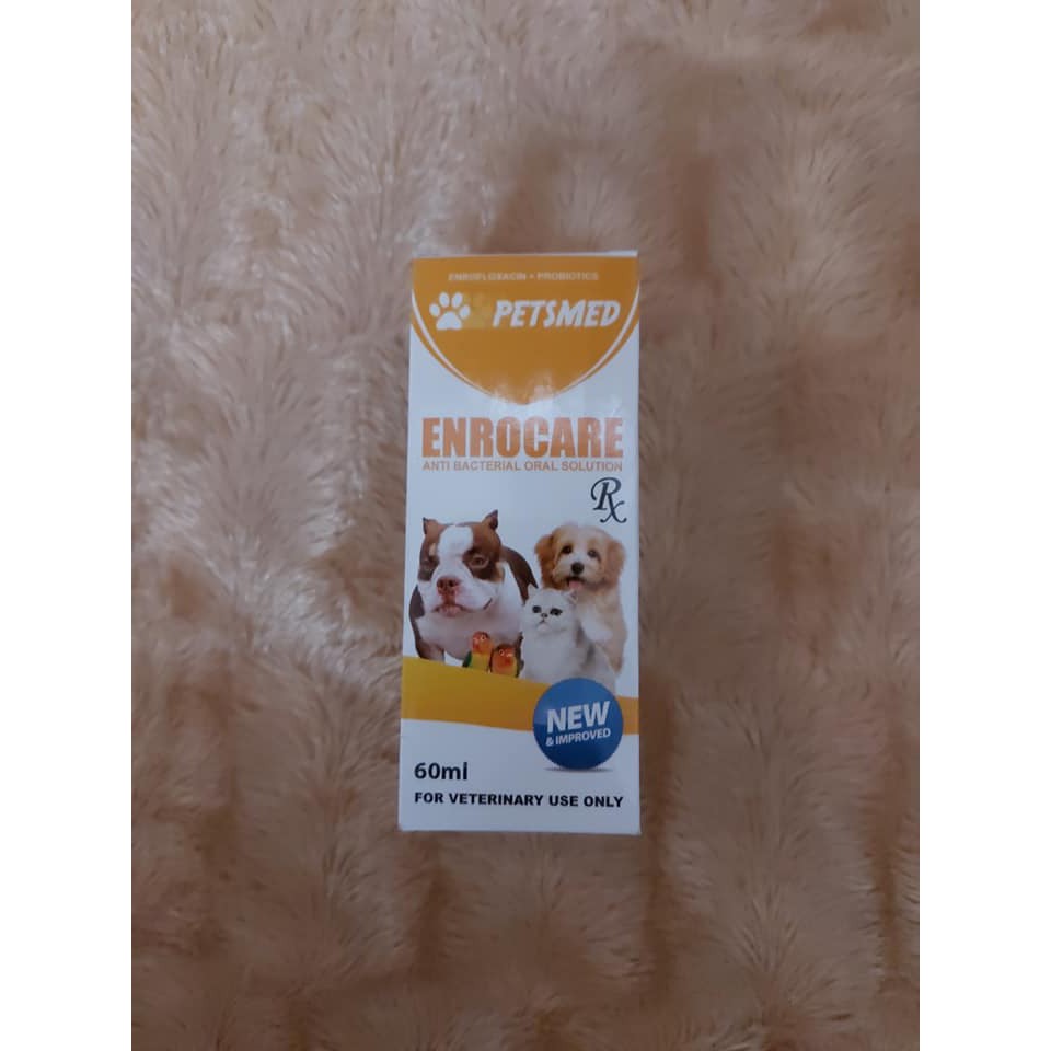 1$[ENROCARE Enrofloxacin Anti Bacterial Oral Solution 60ml | Lazada PH