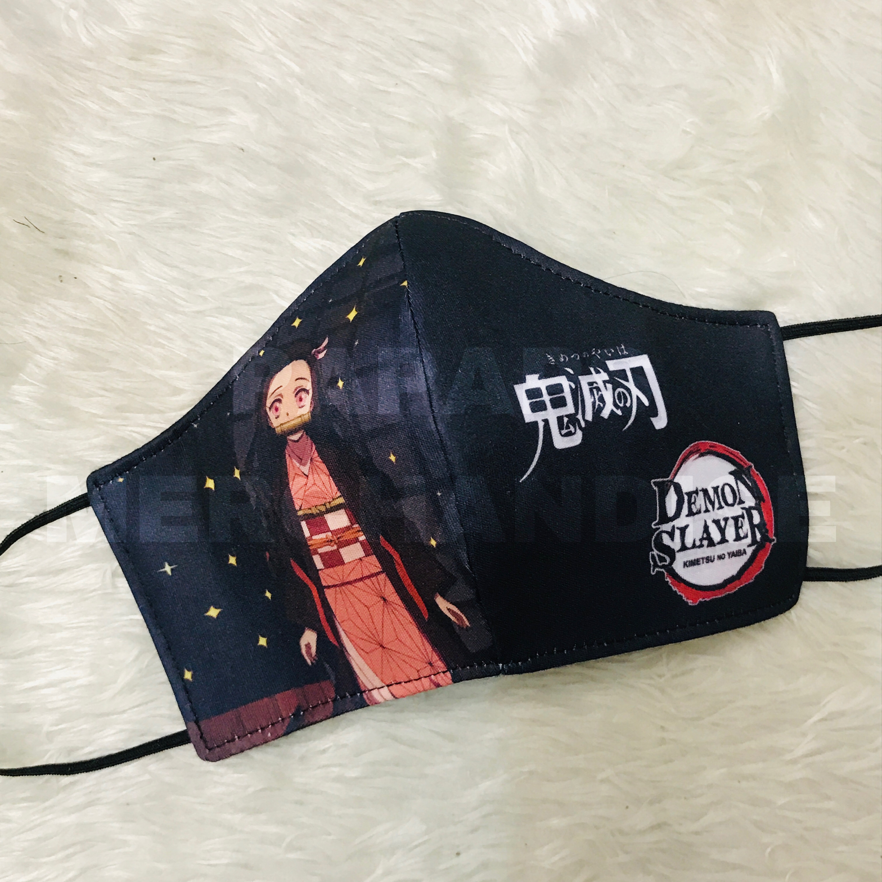 Nezuko Kamado Demon Slayer 3Ply Washable and Fashionable Face Mask ...