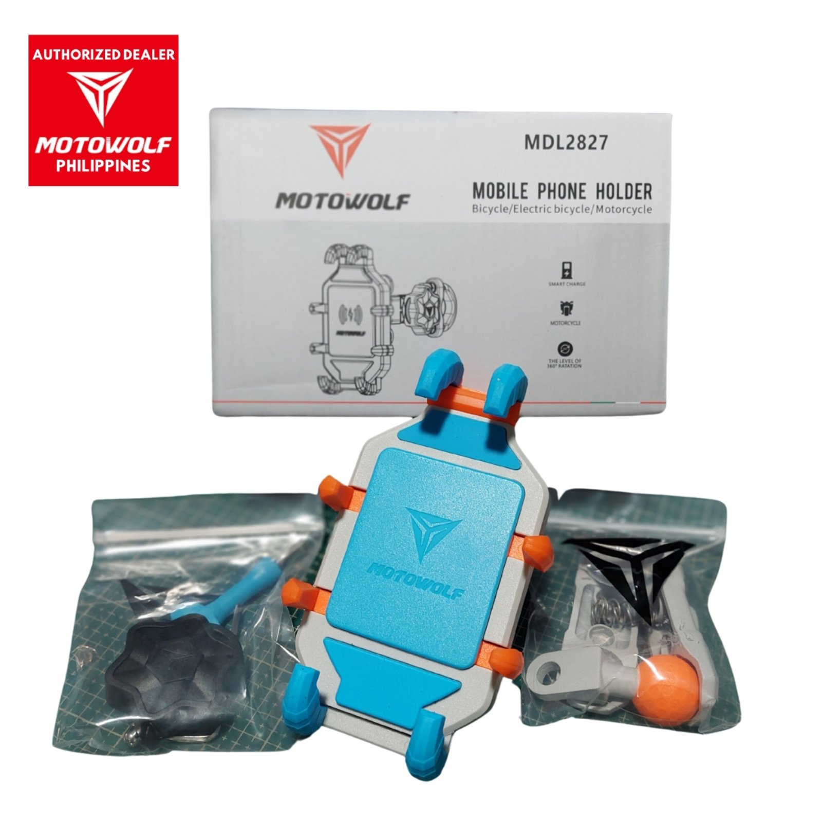 MOTOWOLF Phone Holder MDL2827D without Charger (latest upgrade) | Lazada PH