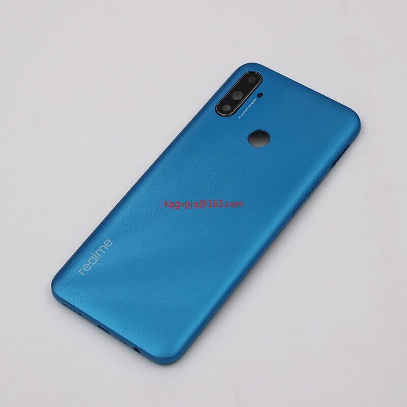 Kqgv- Metal Back Cover For Oppo Realme C3 RMX2020 RMX2021 Rear ...