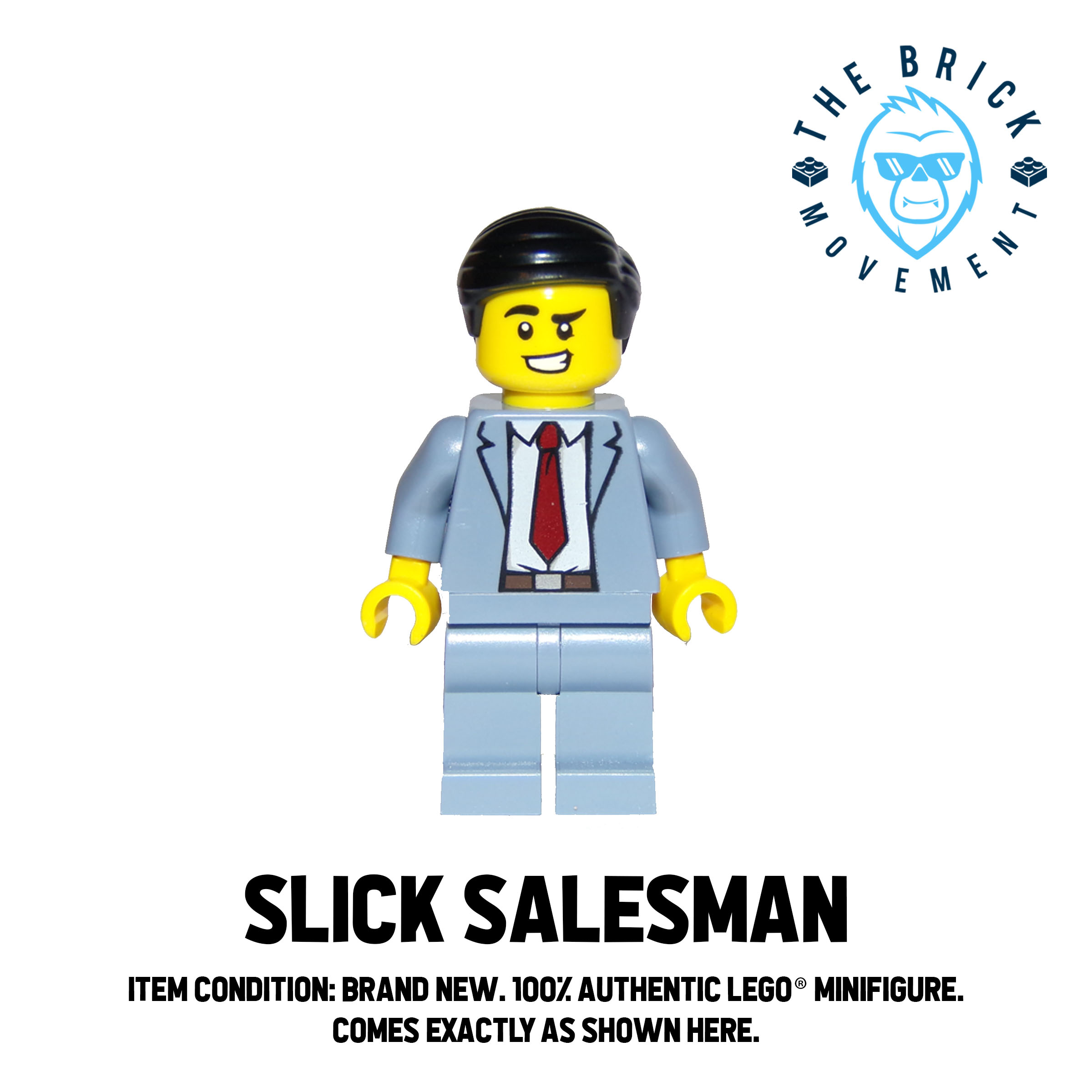 LEGO® CITY Slick Salesman Minifigure | Lazada PH
