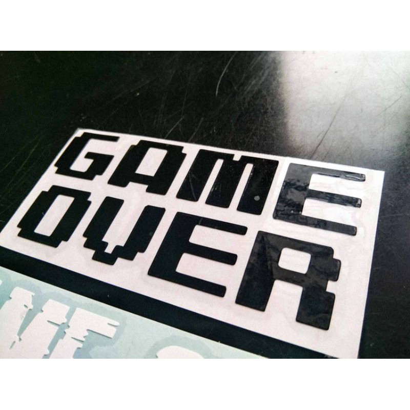 Super mario game over sticker | Lazada PH