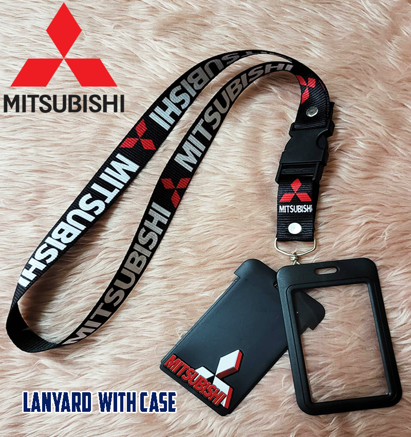 New Mitsubishi ID Lace/ Lanyard ID Sling/ ID Holder | Lazada PH