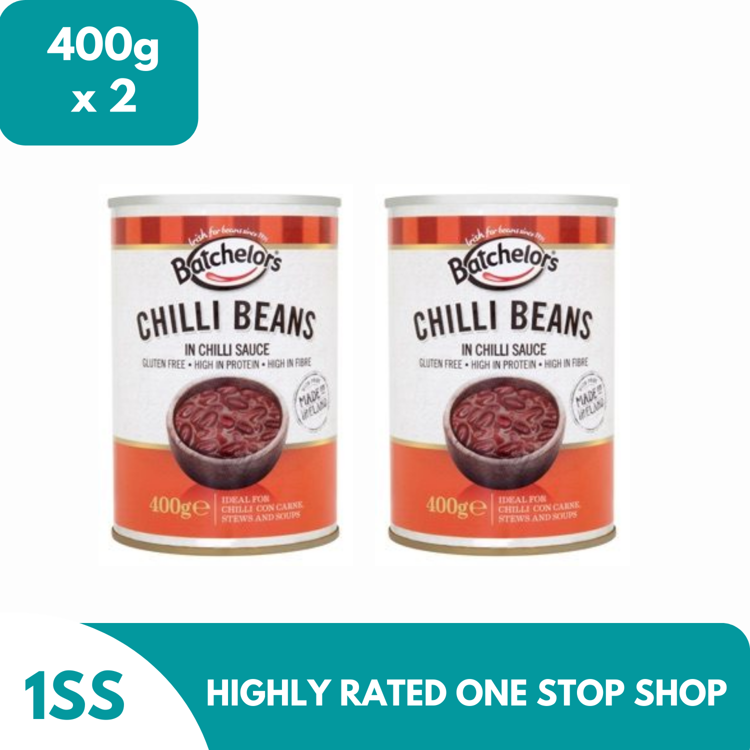 Batchelors Chilli Beans in Chilli Sauce 400g x 2 | Lazada PH